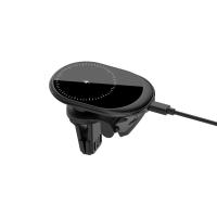 China 15W Fast Magsafe Car Mount Wireless Charger For Apple Iphone 12 for sale
