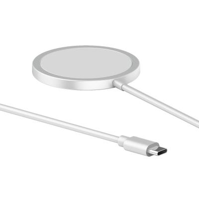 China Qi Fast 15W Magsafe Wireless Charger For Iphone 12 13 Pro Max for sale