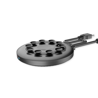 China Qi 10W Suction Cup Wireless Charger Compatible With IPhone 12 13 for sale