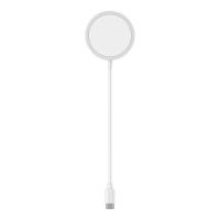 China Type C Flat Magsafe Wireless Charger Charging Pad Compatible Iphone 13 for sale