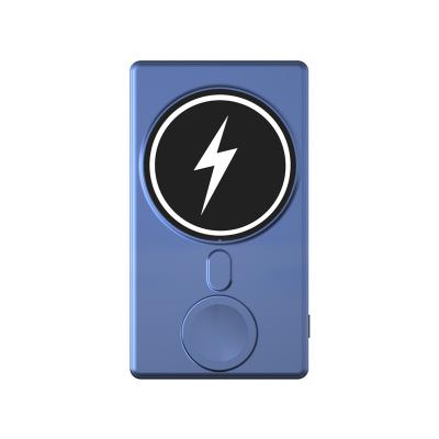 China 5000mAh Ultra-Thin 5W Wireless Charger Power Bank for iphone 13/12 for sale