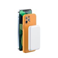 China Magnetic Portable 5000mAh Wireless Charging Power Bank For Iphone 13 for sale