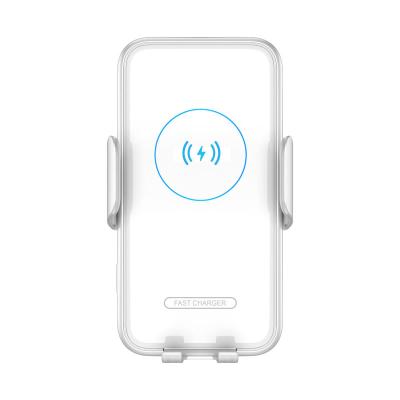 China Auto Clamping QC3.0 QC2.0 Car Mount Wireless Charger Phone Holder for sale