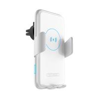 China Air Vent Fast 10W Wireless Car Charger Mount Automatic Clamping for sale