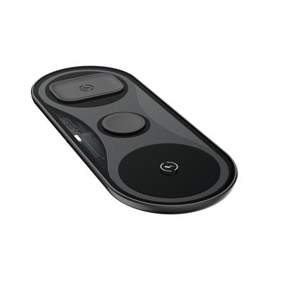 China 3 In 1 10W Foldable Wireless Charger Wireless Charging Distance 5mm for sale