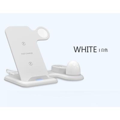 China AL ABS PC 4 In 1 OCP Wireless Charger Station With Color Lamp for sale