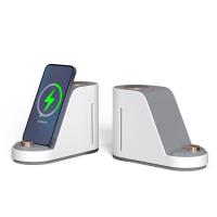 China Mini Air USB Cool Mist Ultrasonic Humidifier With 10W Wireless Charger for sale