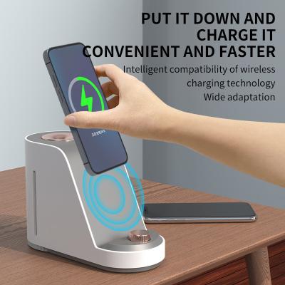 China 10W Wireless Charger Phone Holder Cool Mist Air USB Ultrasonic Humidifier for sale