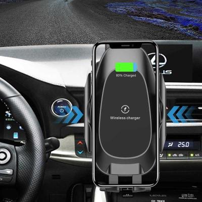 China Auto Clamping Car Mount Wireless Charger For Android Mobile Phones for sale