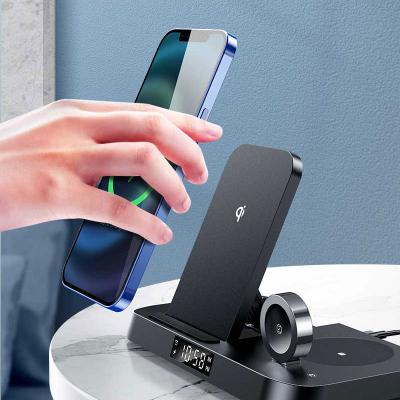 China QI Wireless Cell Phone Charger Pad 15w Stand Holder Multiple Pocket Plastic PCB for sale