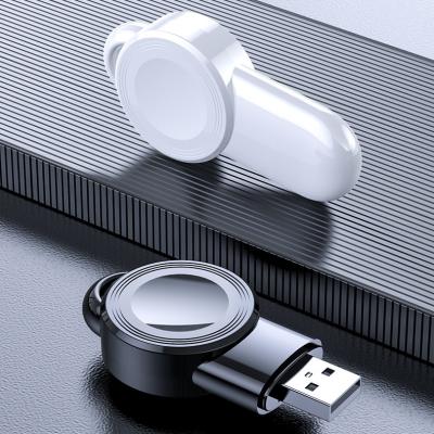 China Fast Magnetic Charging 2W Wireless Smart Watch Charger Keychain For Apple Iwtach for sale