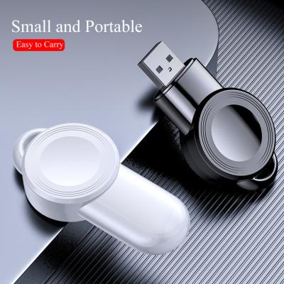 China Portable Mini Usb Magnetic Wireless Charger Keychain Style For Iwatch for sale