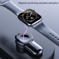 China Travel Cordless Smartwatch Wireless Charger Magnetic Portable Usb For Apple Watch Series for sale