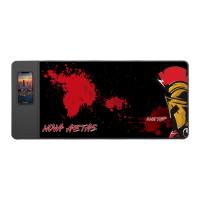 China 800*300*3mm Wireless Charging Gaming Mouse Pad Rubber Desk Mat for sale