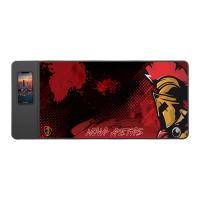 China Black Rubber 15w Mouse Pad Wireless Charger Gaming Computer Waterproof for sale