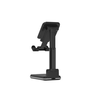 China Mobile Stands Phone Holder Desktop Wireless Charger Aluminium Alloy ABS Materials for sale