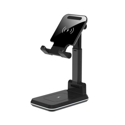China 2 in 1 Wireless Charger Stand Angle Height Adjustable Dual 10W for sale