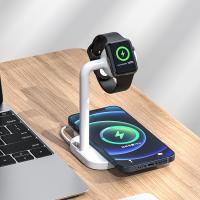 China Type C 2 In 1 Wireless Charger Multifunction 7.5W 10W 15W for sale