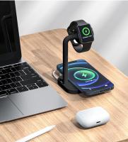 China 2022 New Arrival 15W Fast  2 in 1 Wireless Charger Stand for iPhone 13 12 for sale