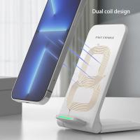 China Custom Design Portable Wireless Mobile Phone Charger 15w Fast Charge For for sale
