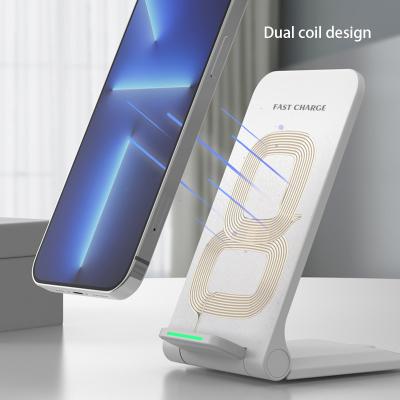 China Custom Design Portable Wireless Mobile Phone Charger 15w Fast Charge For for sale