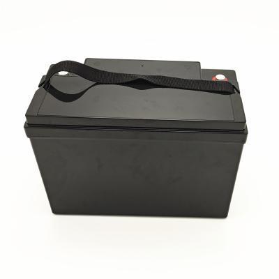 China LiFePO4 Deep Cycle Battery 12V 100Ah 1280Wh Solar Lithium Ion Battery for sale