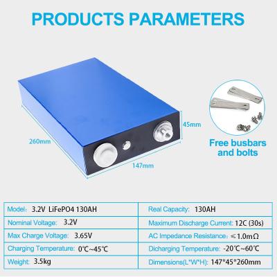 China UN38.3 Custom LiFePO4 Battery Pack 3.2V 280Ah Prismatic Lithium Ion Cell for sale