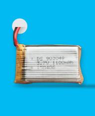 China Music Box Lithium Battery 3.7V 1200mAh High Capacity Rechargeable for sale