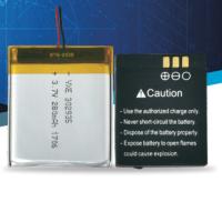 China Wear  for lithium ion battery  3.7V280mAh for sale