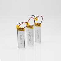 China 3.7V 400mAh LiPo Rechargeable Battery 602040P High Discharge Rate RoHS for sale