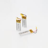 China 501225 3.7 V 100mah Lipo Battery 0.37Wh Bluetooth Headset Battery for sale