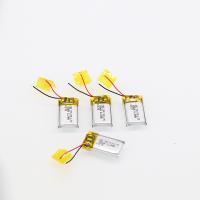 China 0.2C 3.7V65mAh Micro Lithium Ion Polymer Battery For Medical Devices for sale