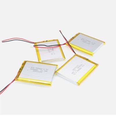 China Square Rechargeable Lithium Ion Polymer Battery Pack 3.7 V 3000mAh  11.1Wh for sale