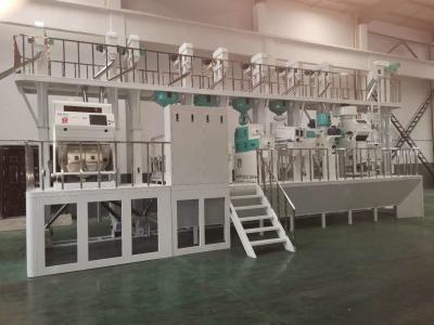 China 40-50TPD Complete Rice Mill Plant with Auto Destoner and Polisher for sale