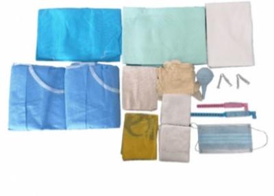 China EO Sterile SMS Disposable Delivery Kit For Pregnant Woman for sale