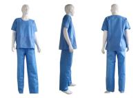 China SMS Medical Hospital Patient Gown ISO13485 Certificate for sale
