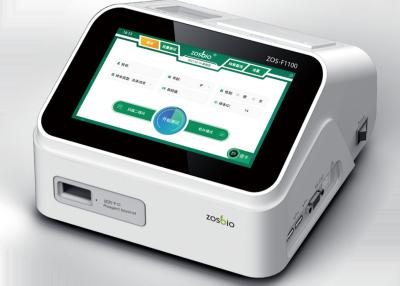 China 7'' LCD Dry Fluorescence Immunoassay Analyzer 8GB Hard Disk for sale