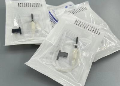 China Black 22G Venous Blood Collection Needle Blood Sample Collection Syringe for sale