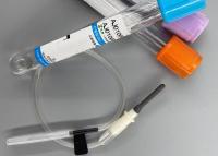 China Black 22G Venous Blood Collection Needle Blood Sample Collection Syringe for sale