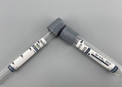 China ODM Blood Vacuum Container Gray Blood Collection Tube Sodium Fluoride Tube For Glucose for sale