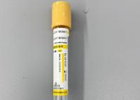 China 3ml 5ml Golden Yellow Blood Container Tube Inert Separation Coagulation Tube for sale