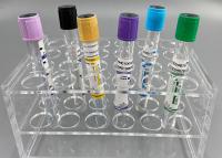 China HBAIC TC BNP Purple Blood Vacuum Container EDTA Vial For Blood Collection for sale