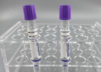 China HBAIC TC BNP Purple Blood Vacuum Container EDTA Vial For Blood Collection for sale