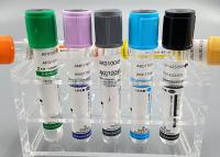 China EDTA Na2 EDTA K2 Blood Sample Container Deep Blue Toxicology Trace Element Tube for sale