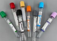China Eparin Sodium Anticoagulant Blood Vacuum Container Plain Vial For Blood Collection for sale