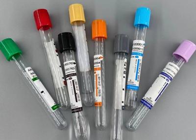 China Eparin Sodium Anticoagulant Blood Vacuum Container Plain Vial For Blood Collection for sale