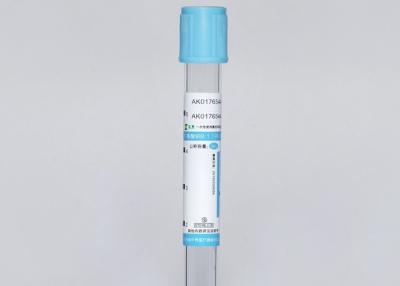 China Light Blue 3.2% 3.8% Sodium Citrate Blood Tube Fibrinolysis System Vacutainer Bottles for sale
