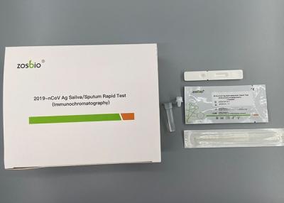 China NCoV Ag Saliva / Sputum Ag Rapid Test Kit ( Immunochromatography ) for sale