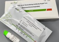 China COVID-19 Neutralizing Antibody Rapid Test Kit Immunochromatography for sale