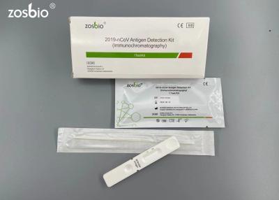 China NCoV Rapid Covid Test Kit Immunochromatography Sample Requirements for sale